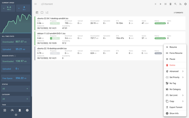 【BT下载】qBittorrent界面美化之VueTorrent（适配手机UI） - 知乎