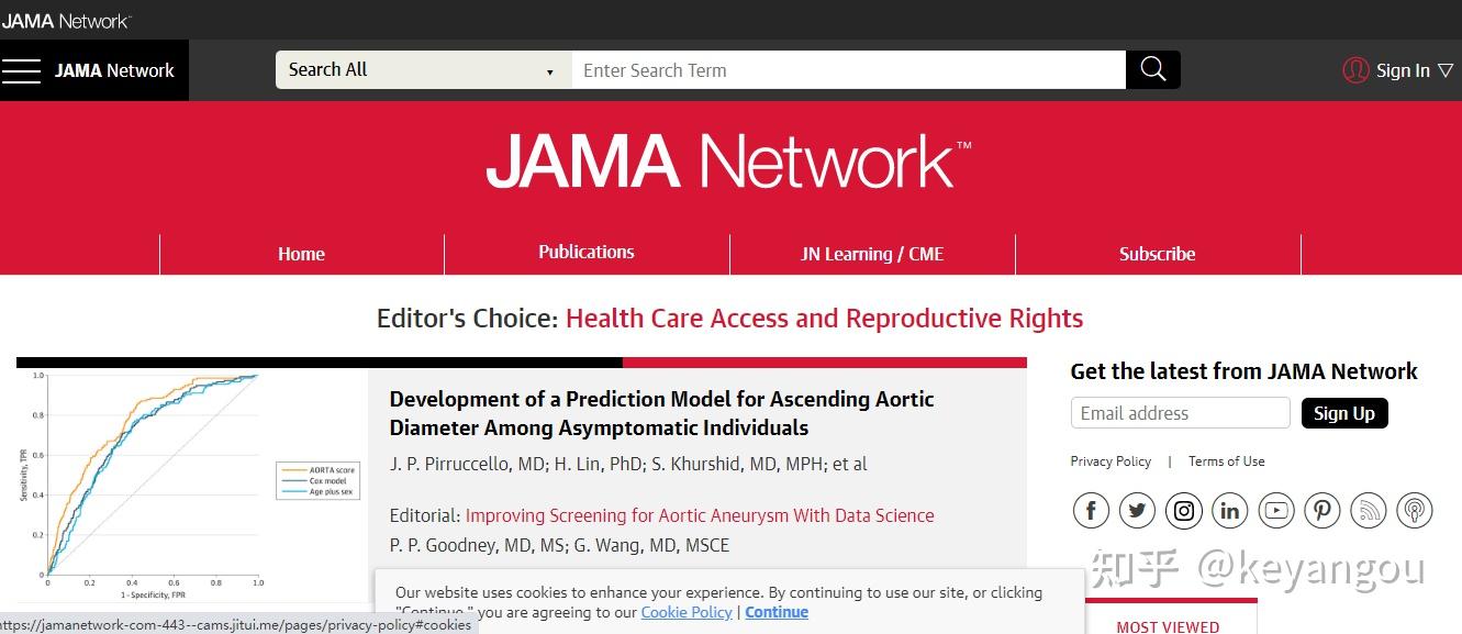 JAMA美国医学会数据库文献如何下载？ - 知乎