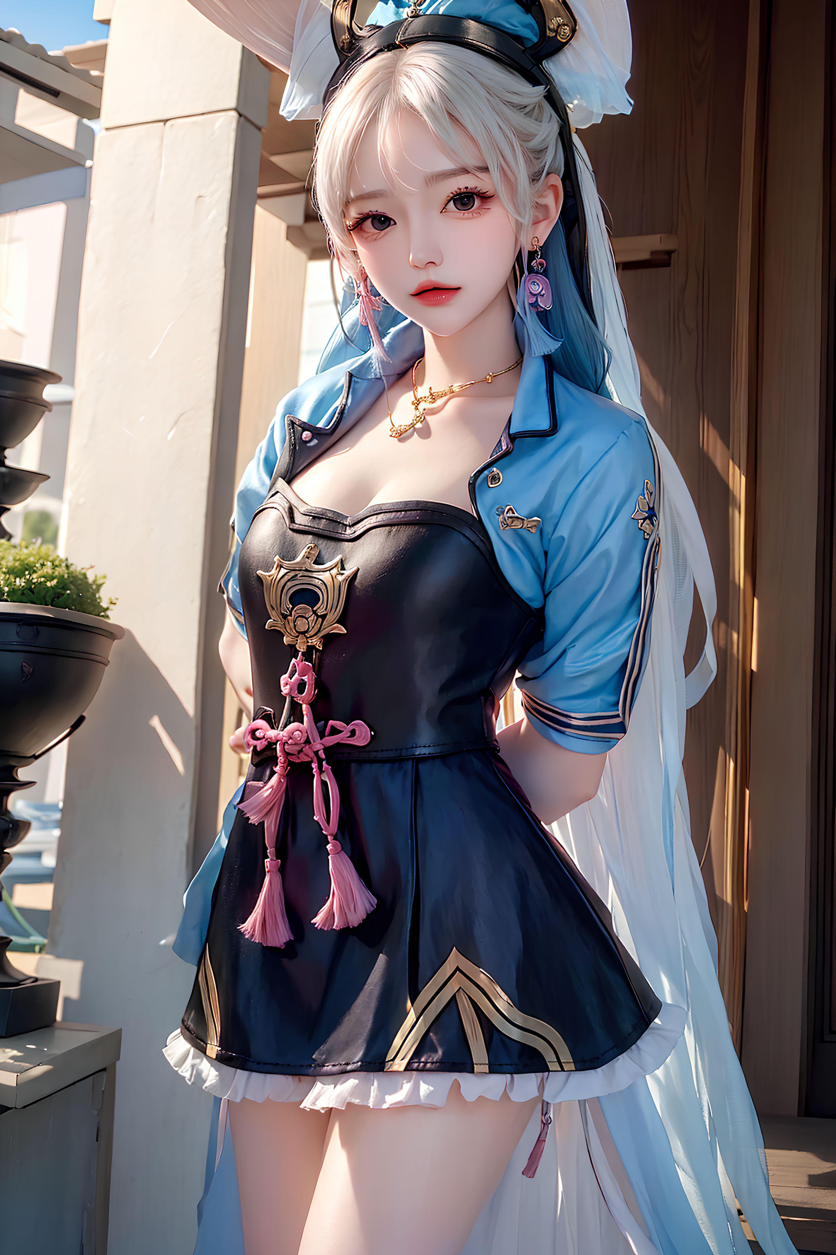 国漫原神神里凌华图集57G AI图集绘画动漫二次元手机电脑高清壁纸 - 知乎