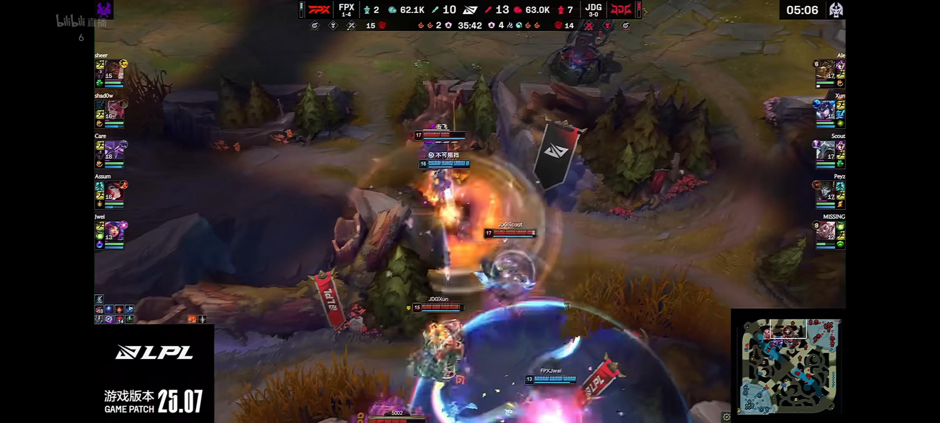 LPL 2025 赛季第二赛段组内赛 JDG 1:2 不敌 FPX，如何评价这场比赛？ - 知乎