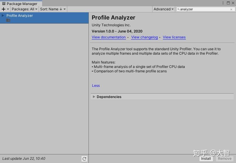 Unity2020.1新功能探路：Profiler相关更新 - 知乎