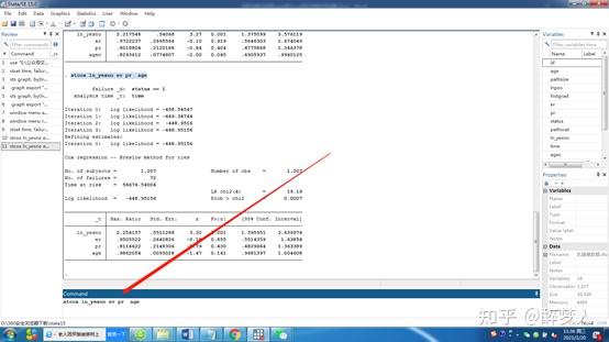 手把手教你使用stata进行cox回归并制作列线图 - 知乎