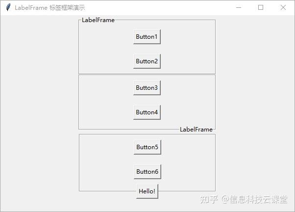 Python GUI 编程：tkinter 初学者入门指南——框架、标签框架 - 知乎