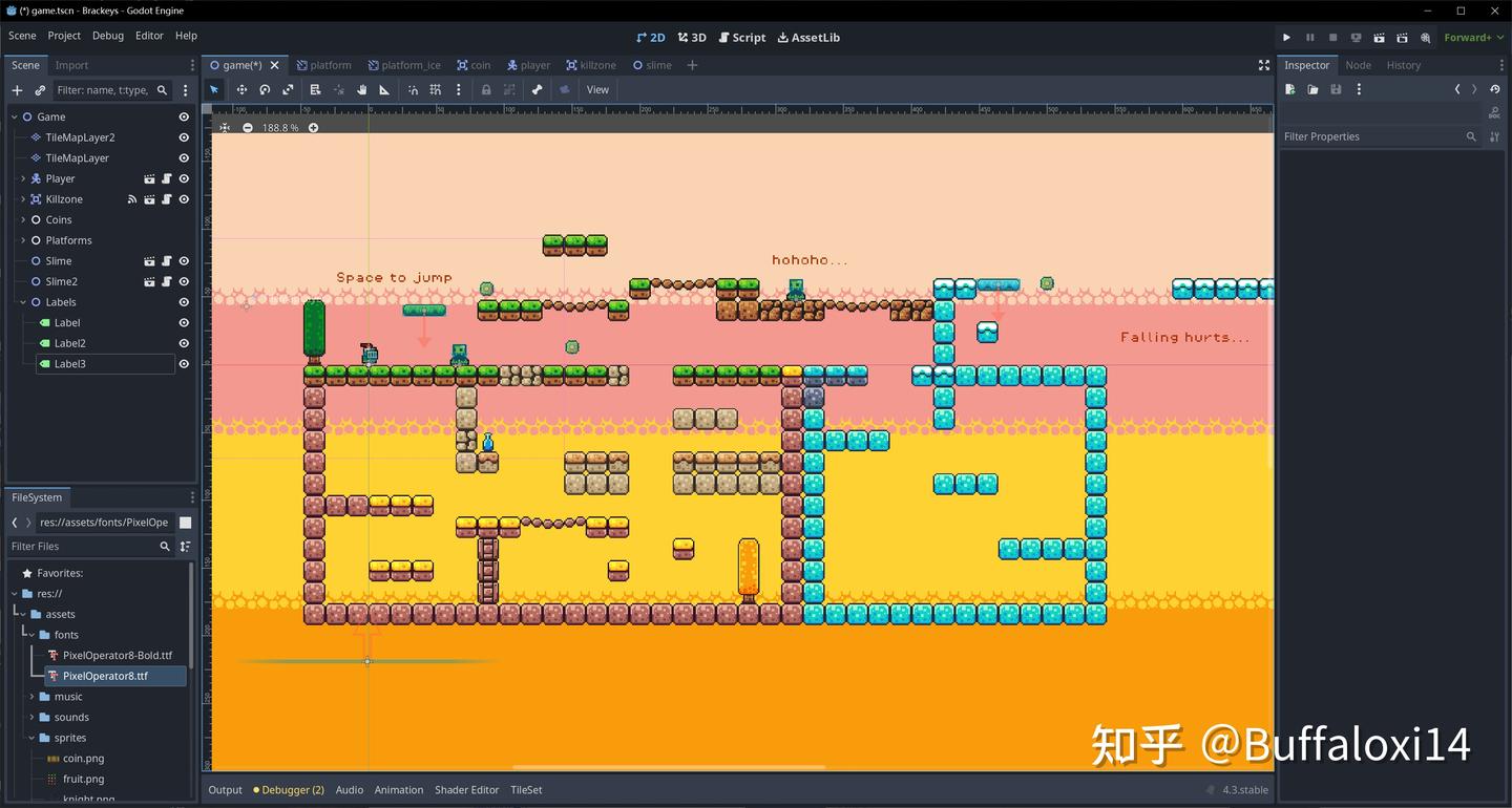 Godot 教程图文【6】文本、音效和导出(完) - 知乎