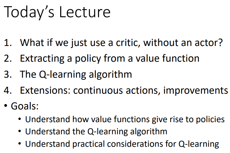 CS285 Lec7 Value Function Methods - 知乎