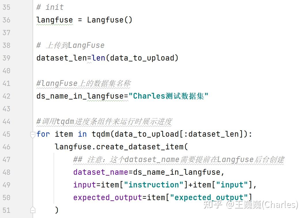 【实战】用LangFuse管理数据集并针对LLM回答做跑分实验 - 知乎