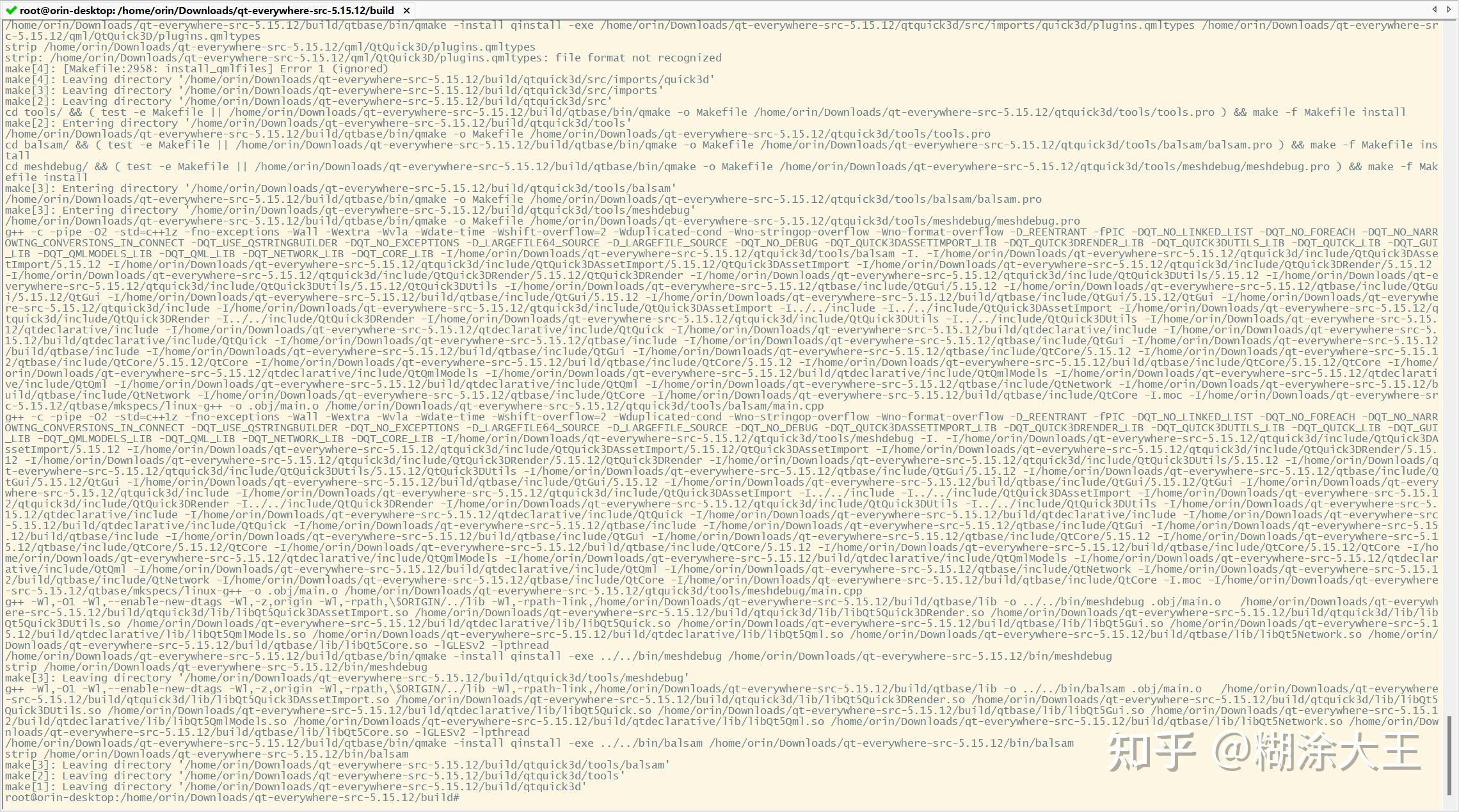 Nvidia jetson orin nx 编译qt5.15.12源码，opencv4.5.5配置C++开发环境 - 知乎