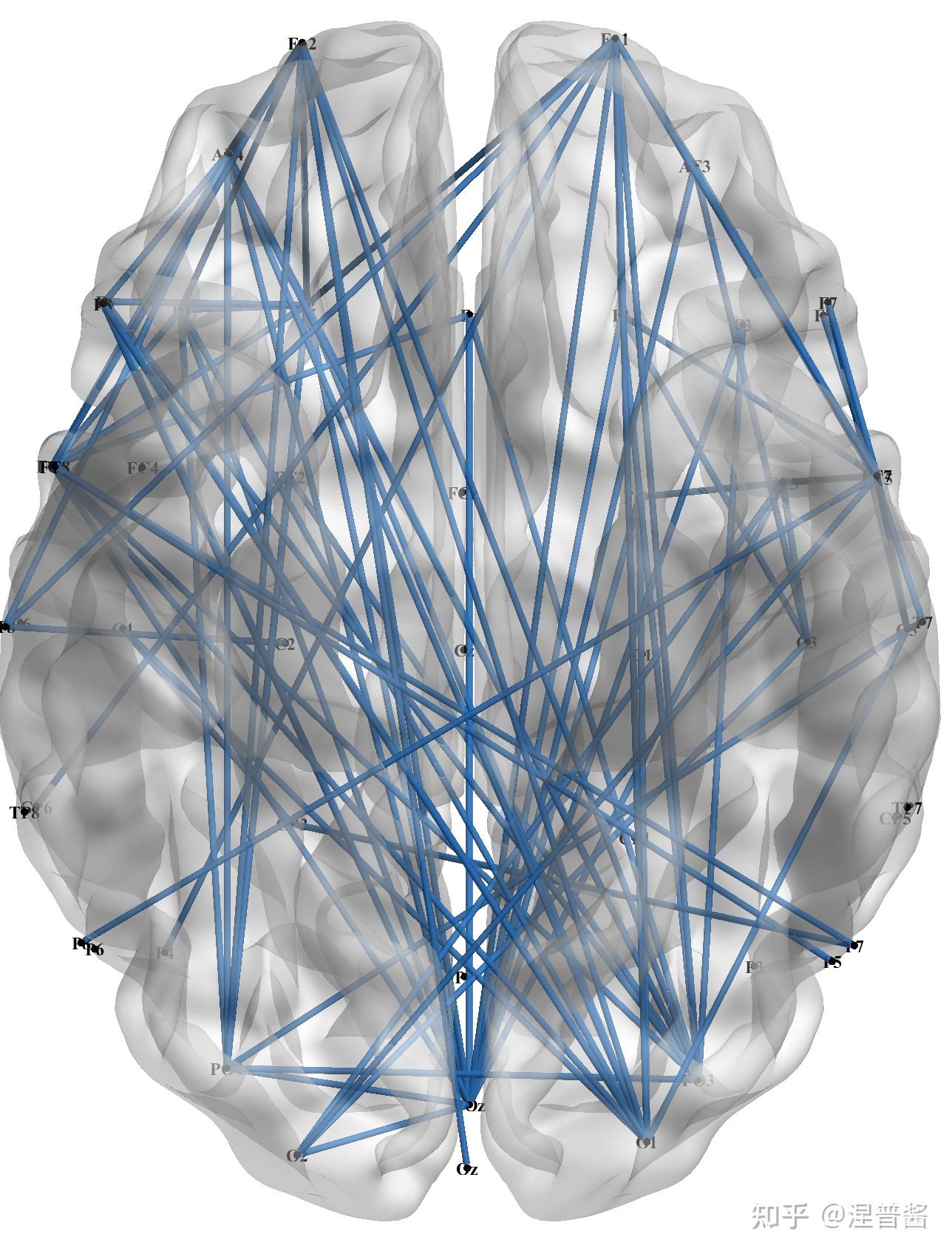 使用BrainNet Viewer对64导EEG进行功能连接可视化 - 知乎