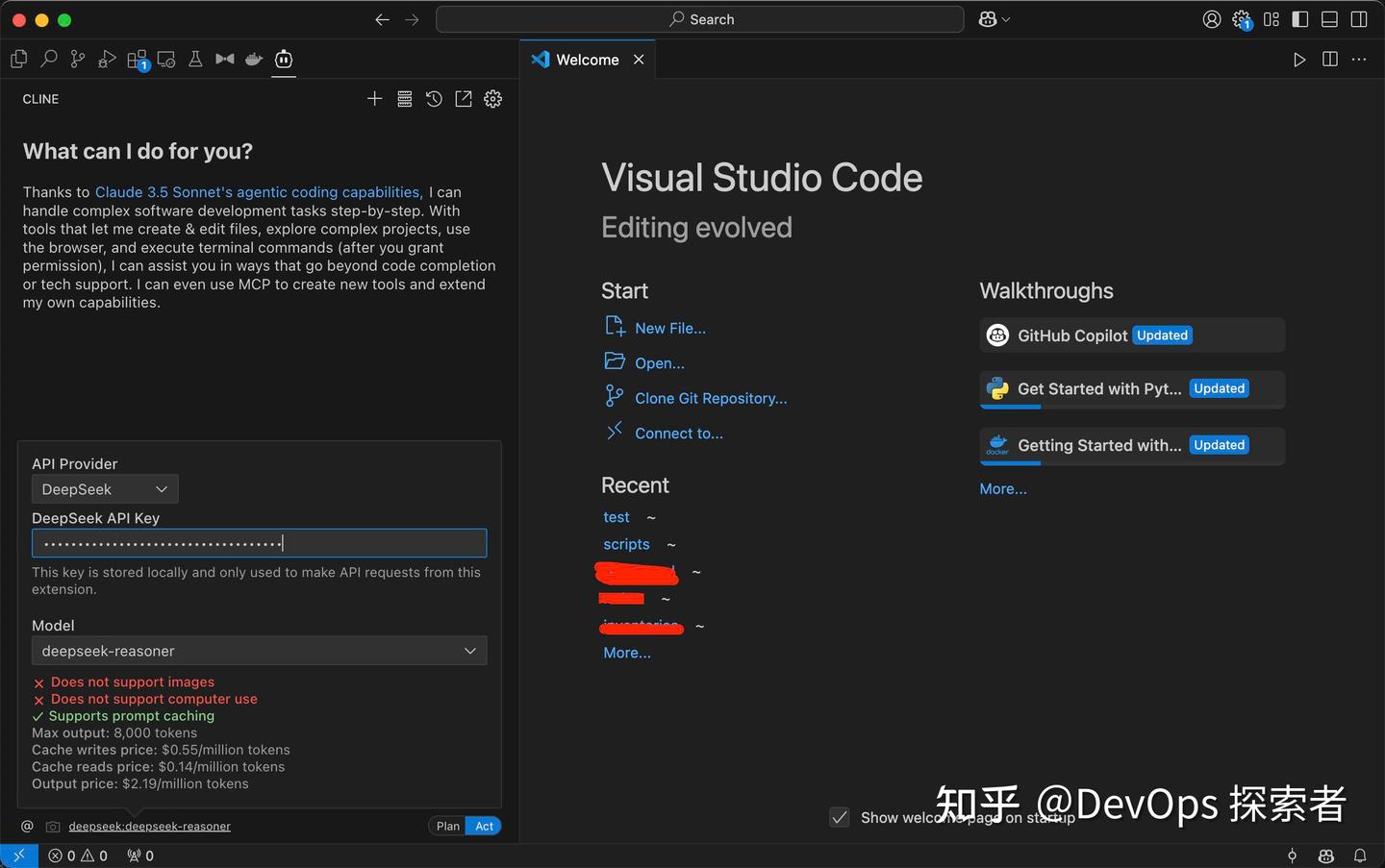 Cline + VSCode + DeepSeek：超强 AI 编程助手，免费畅享 AI 生产力 - 知乎