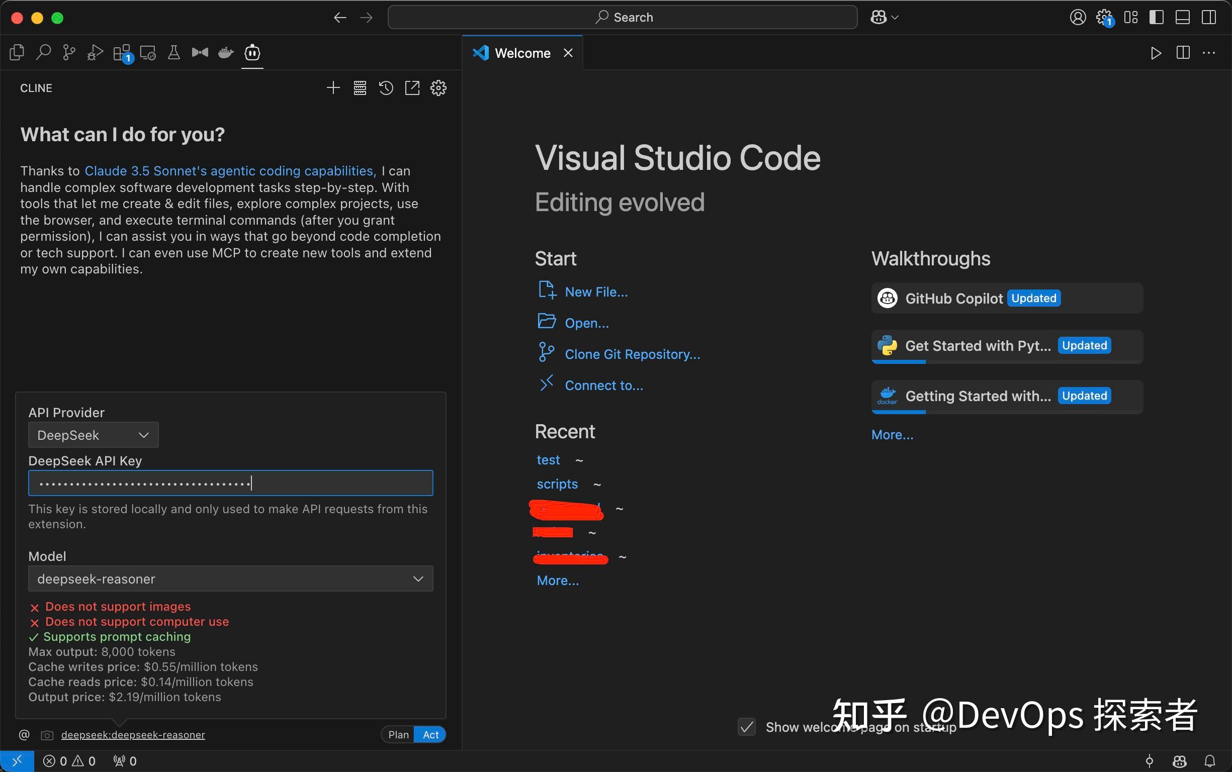 Cline + VSCode + DeepSeek：超强 AI 编程助手，免费畅享 AI 生产力 - 知乎