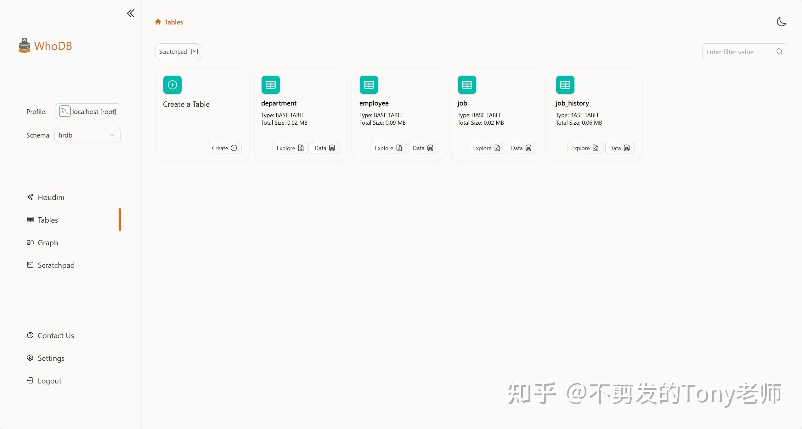 WhoDB：一款基于Web的免费AI数据库管理工具 - 知乎