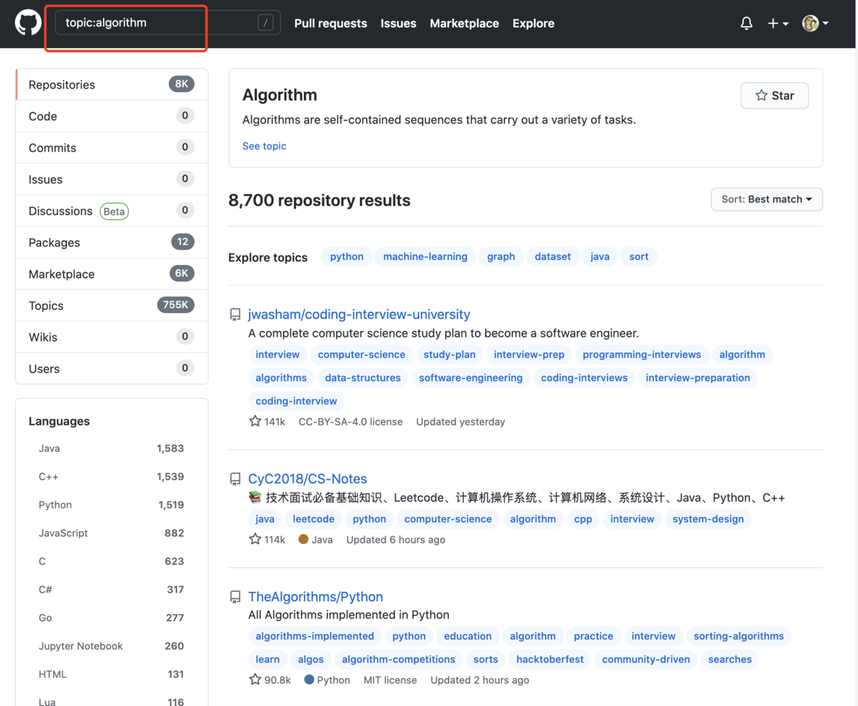 21个GitHub精准搜索的神仙技巧 - 知乎
