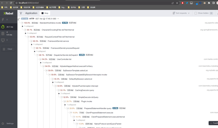 还在使用System.out+System.currentTimeMillis打印耗时？Xrebel是你不可或缺的神器！ - 知乎