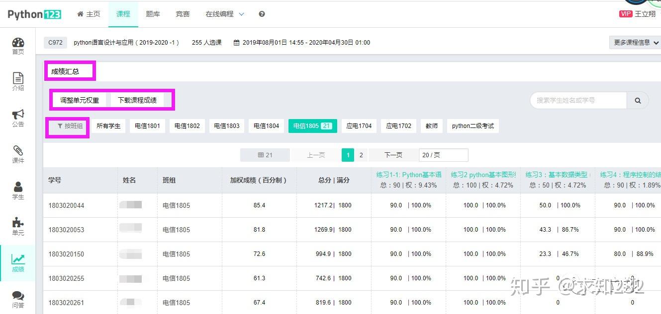 运用python123平台助力编程课教学 - 知乎
