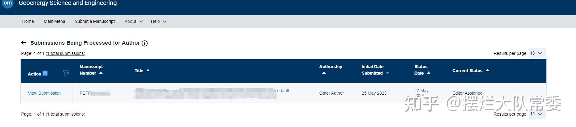 浅浅记录一下SCI投稿历程：期刊GS&E（一）-Rejected - 知乎