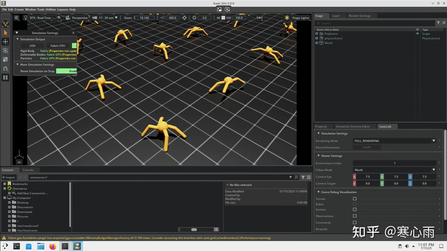 IsaacSim+IsaacLab+RTX5090在线RL仿真训练环境搭建 - 知乎