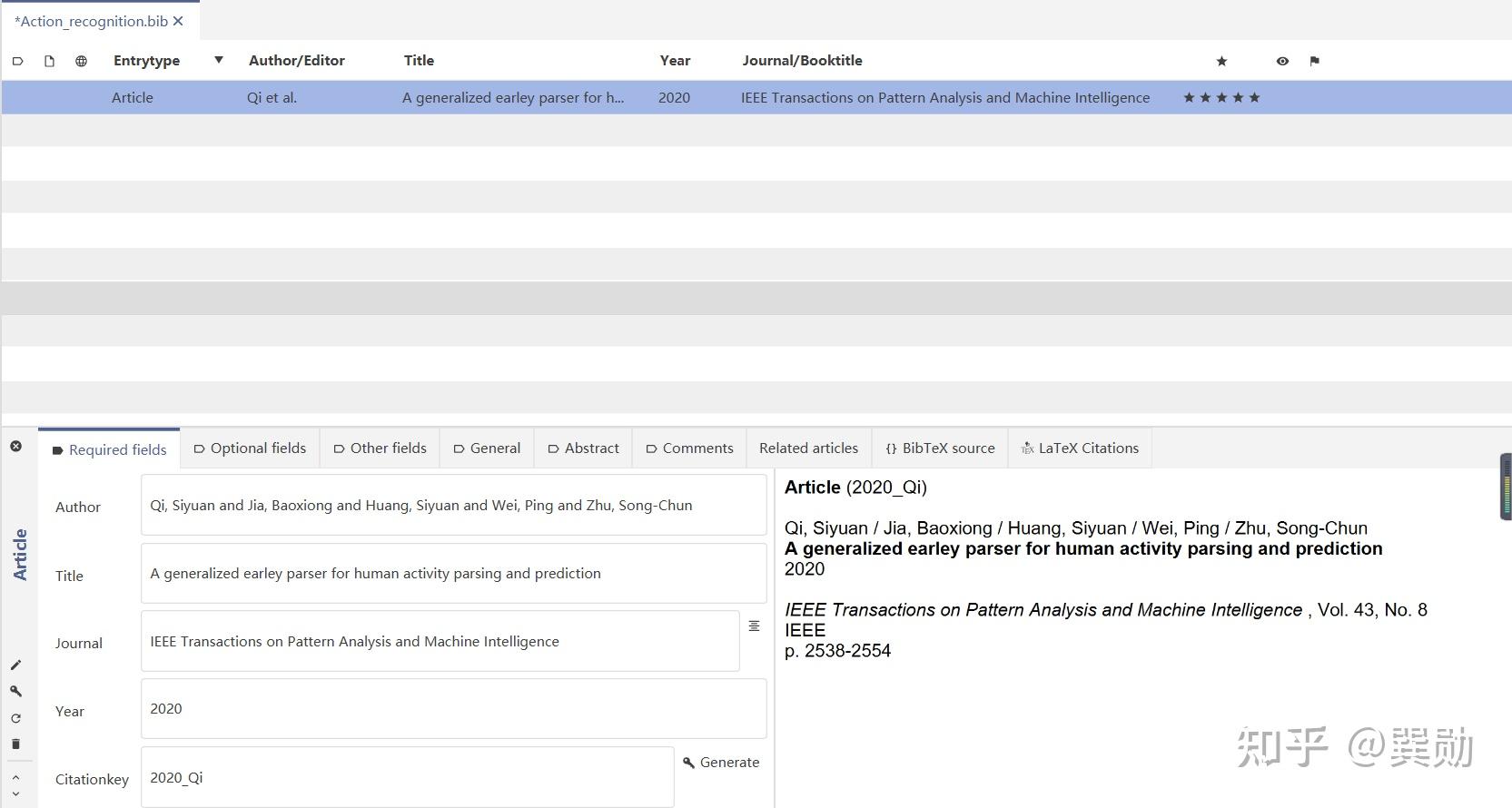 从零开始文献管理——JabRef 入门与使用 - 知乎
