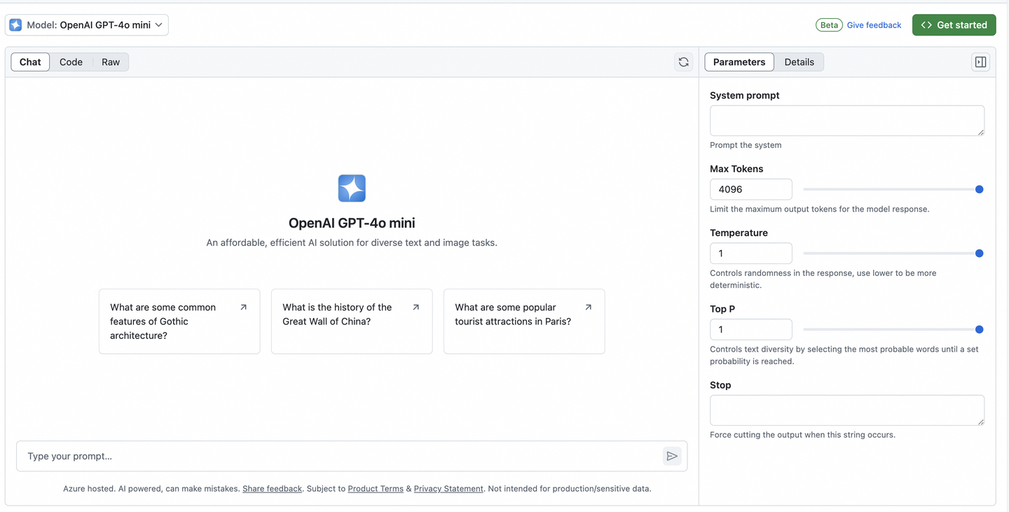 GitHub Models-免费的大模型Playgroud和API服务 - 知乎