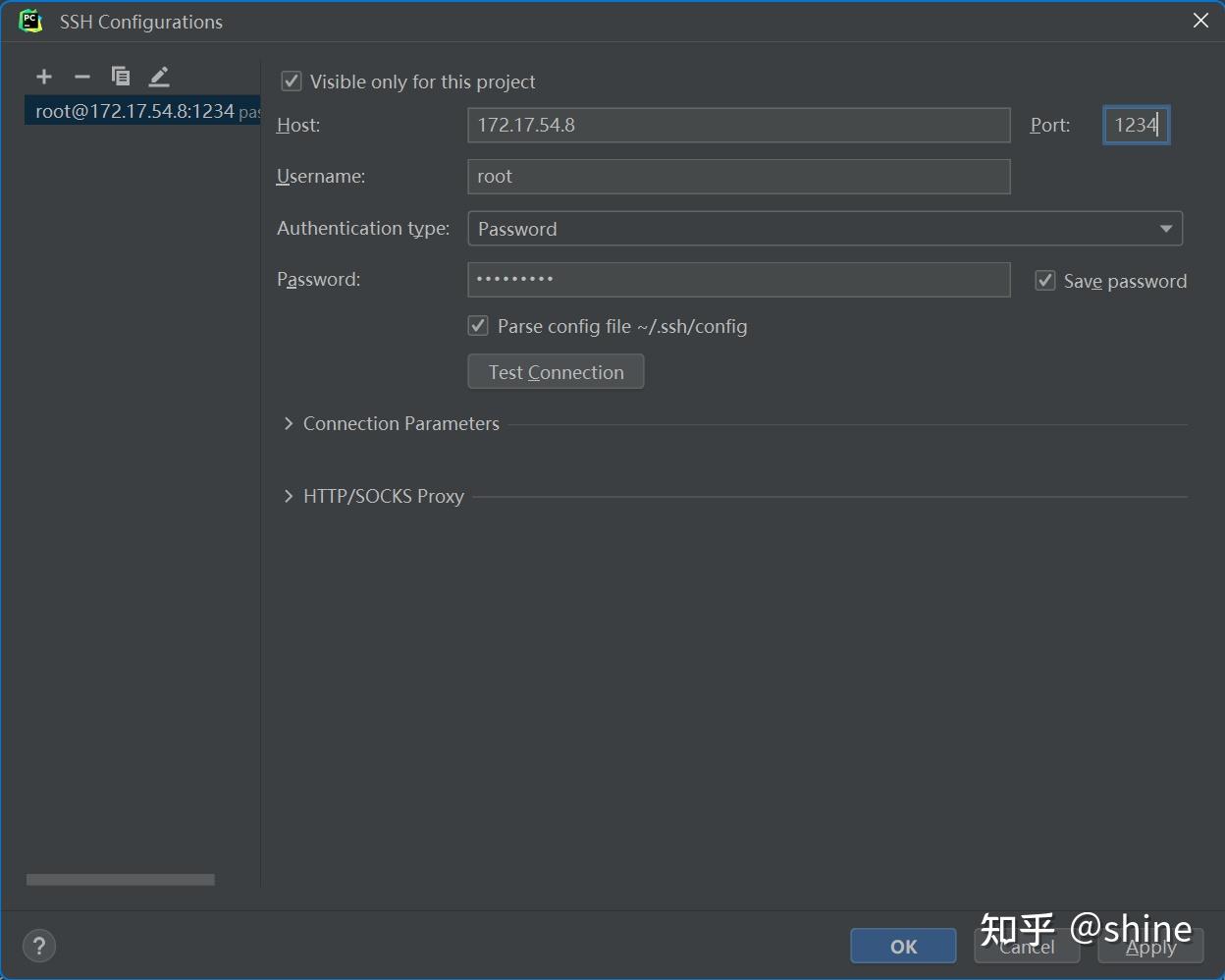 Pycharm使用SSH连接远程服务器 - 知乎