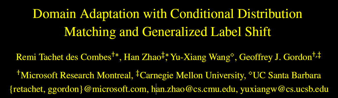 [论文笔记]Generalized Label Shift - 知乎