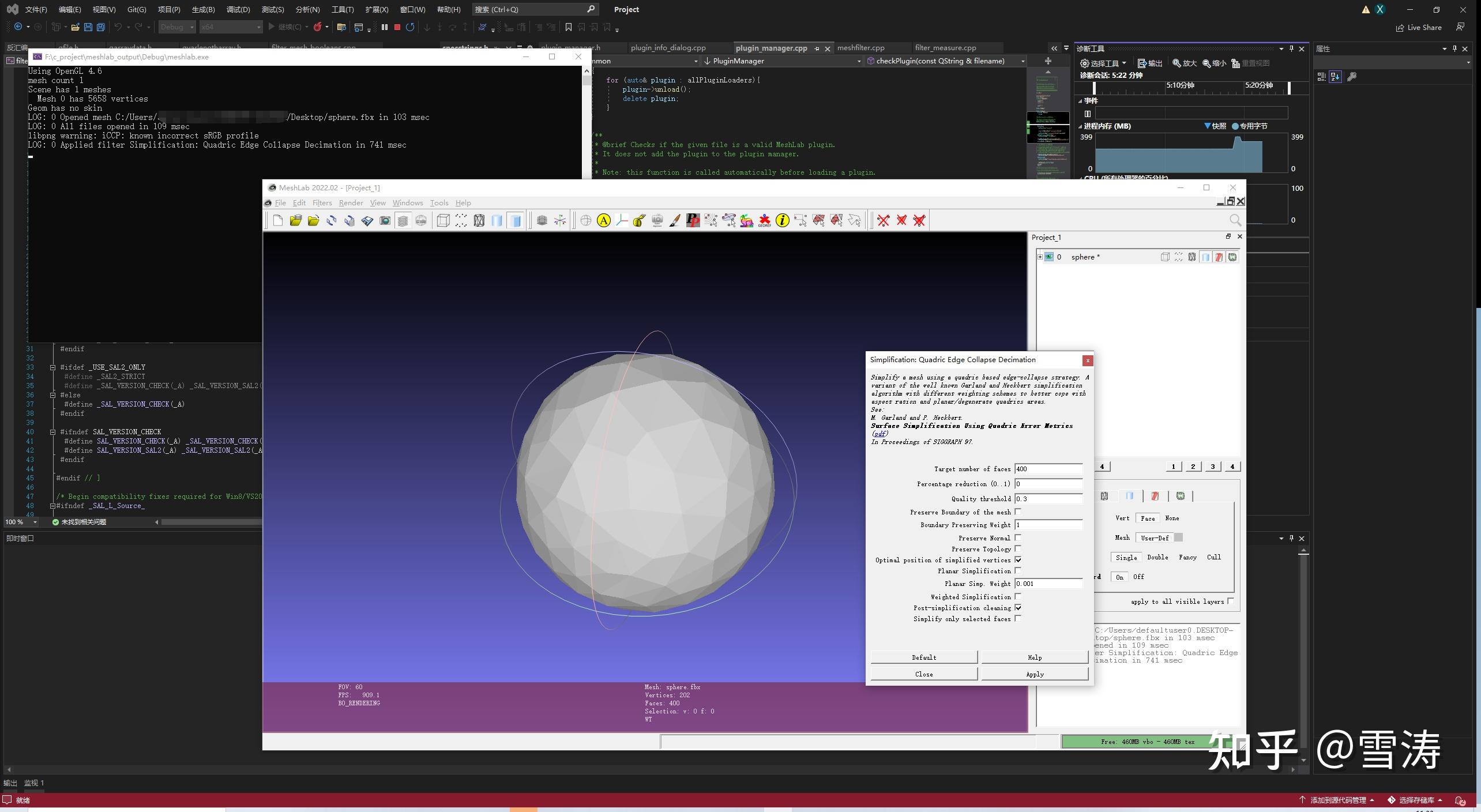 MeshLab cmake windows 编译 msvc qt5.12.2 - 知乎