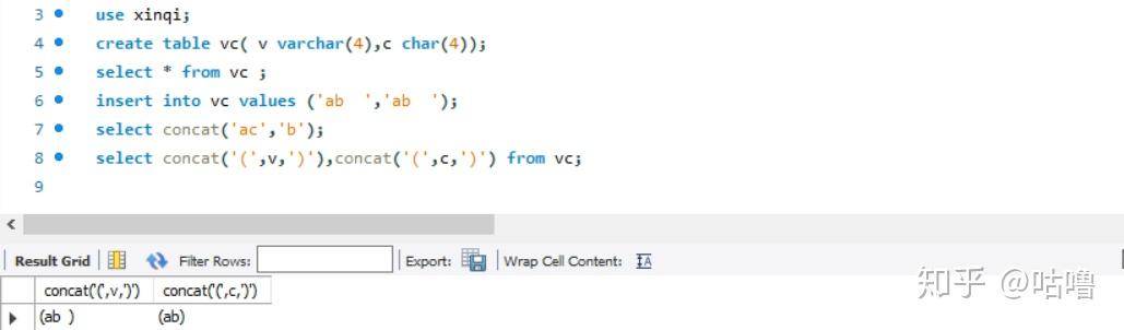 MySQL 数据类型之字符串 String Types - 知乎