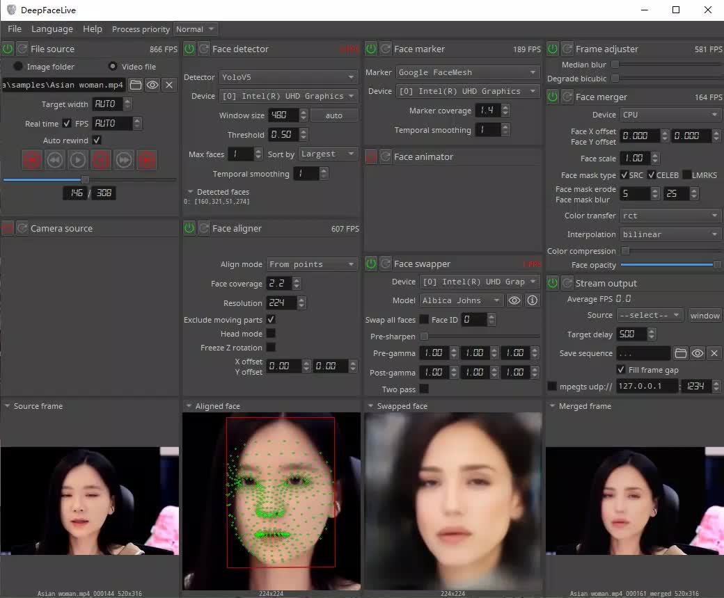 科技与艺术的完美结合！用DeepFaceLive创造出逼真换脸的惊人效果！ - 知乎
