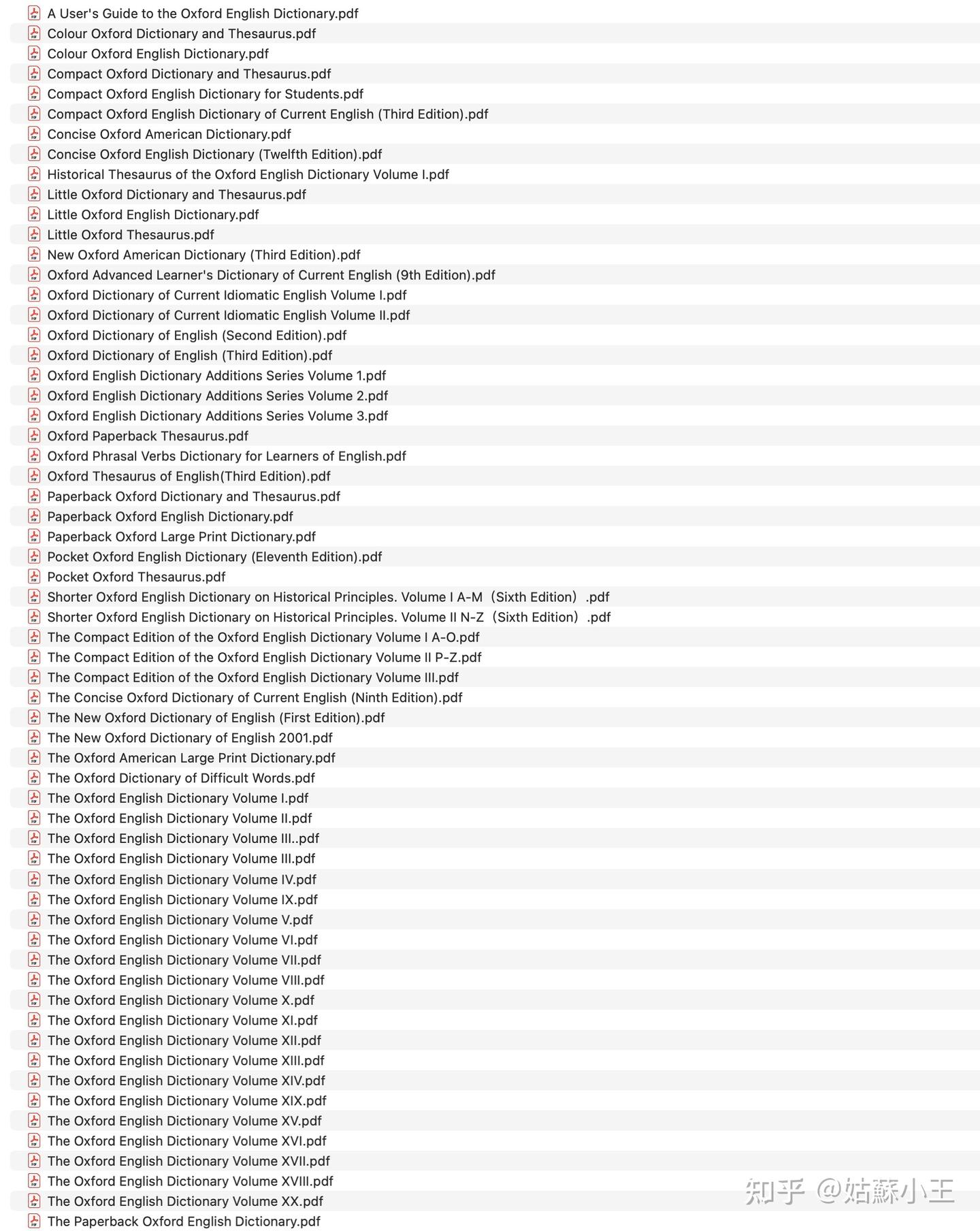 牛津英语词典（Oxford English Dictionary）系列畅谈 - 知乎