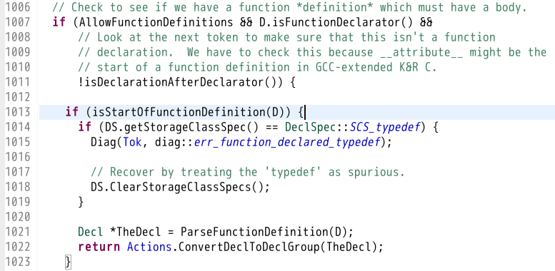 Clang Parser漫步——external-declaration（一） - 知乎