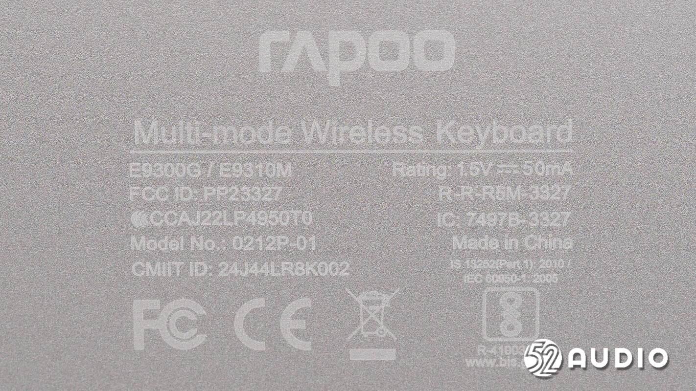 拆解报告：Rapoo雷柏E9300G AI键盘 - 知乎