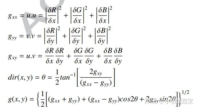 动手实现halcon的edges_color_sub_pix()算法，从彩色图像中提取亚像素轮廓 - 知乎