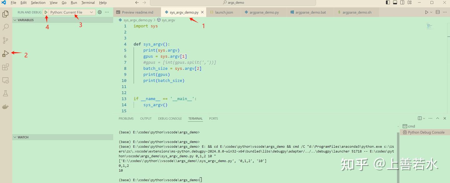 运行python时传入参数的几种方式（接收外部参数） - 知乎