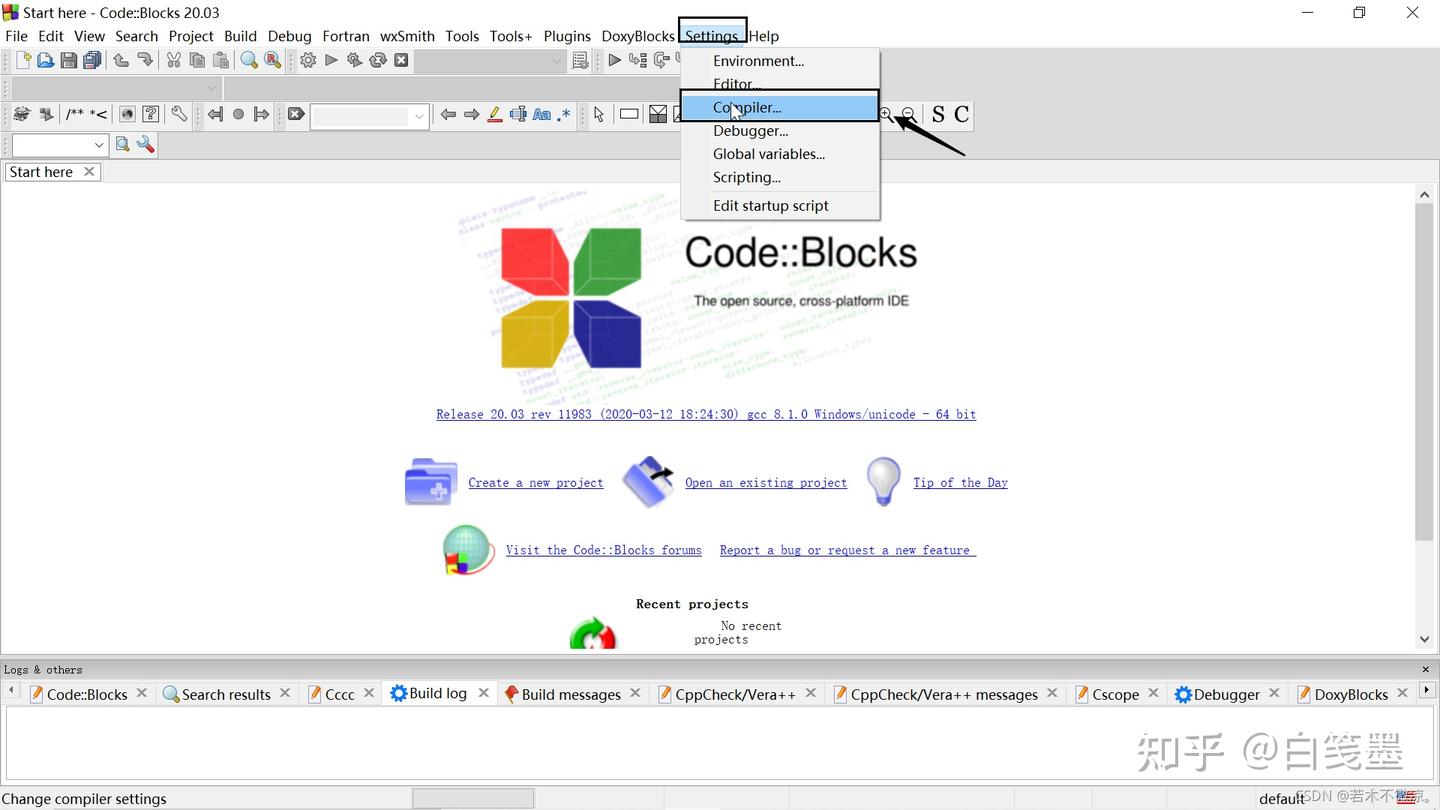 Code::Blocks安装和汉化配置 - 知乎
