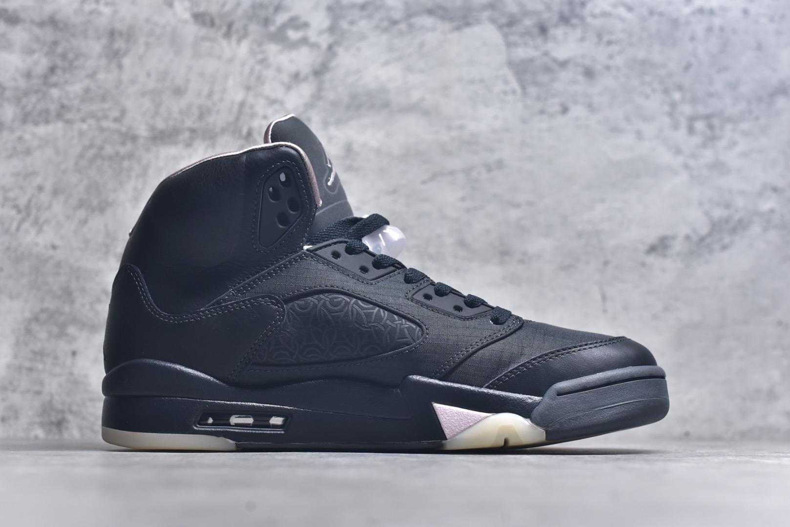 乔丹 PSG x Air Jordan 5 Retro Off Noir AJ5 联名黑粉大巴黎艾菲尔铁搭印花纯原篮球鞋 - 知乎