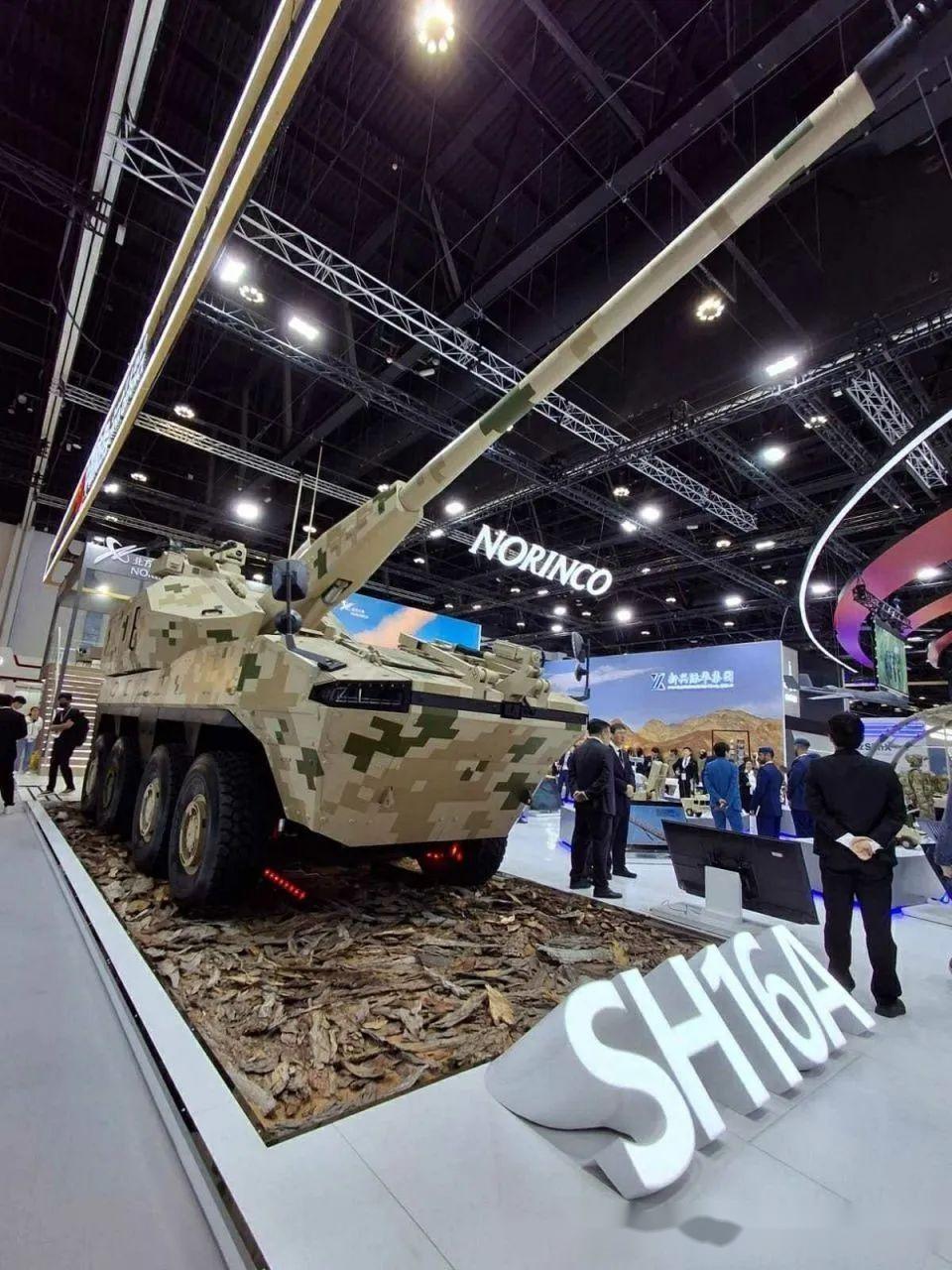 中国SH16A 155毫米自行榴弹炮亮相中东市场：机动性、防护性与精确火力的完美结合 - 知乎