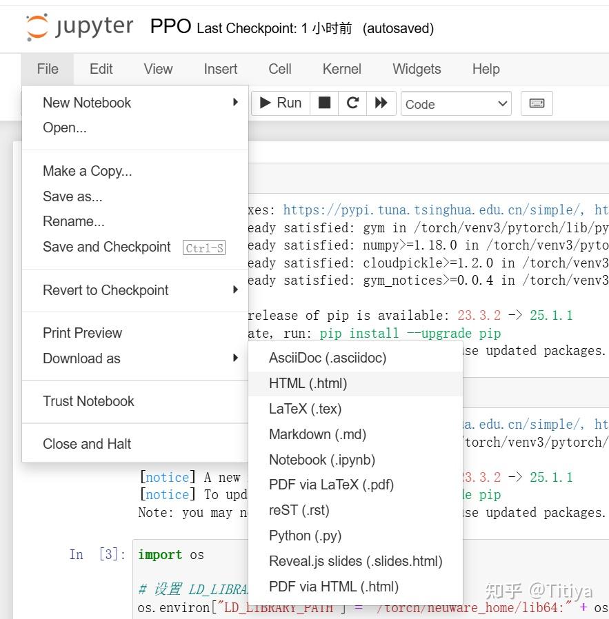 如何在jupyter notebook导出能显示全部输出的pdf文件（邪修版）？ - 知乎