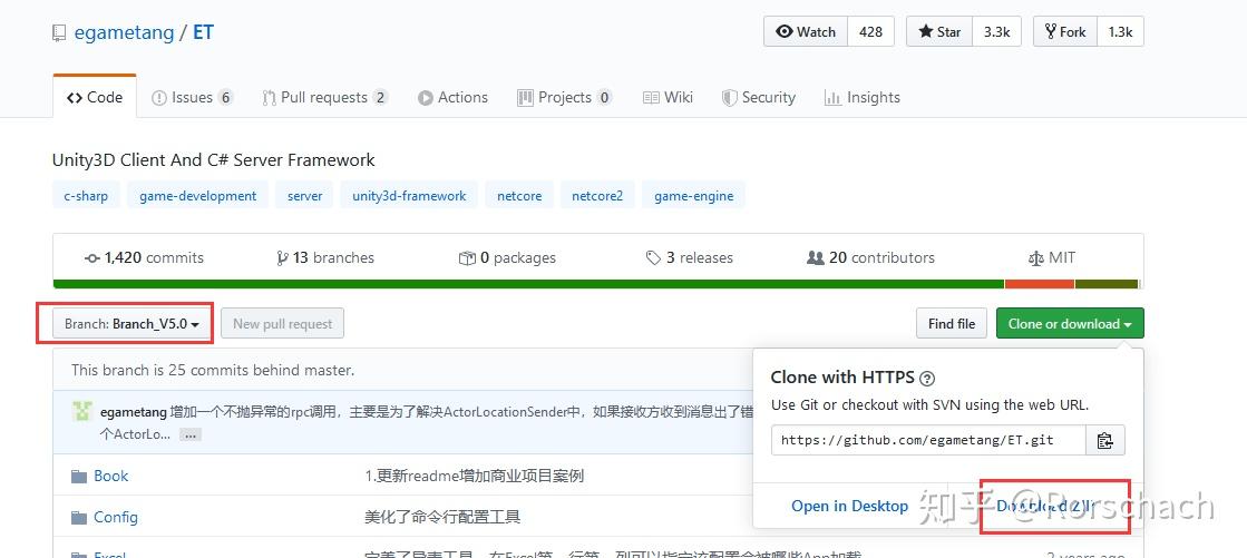 ET框架：Github开源（基于Unity3d）服务端双端框架—Demo跑通 - 知乎