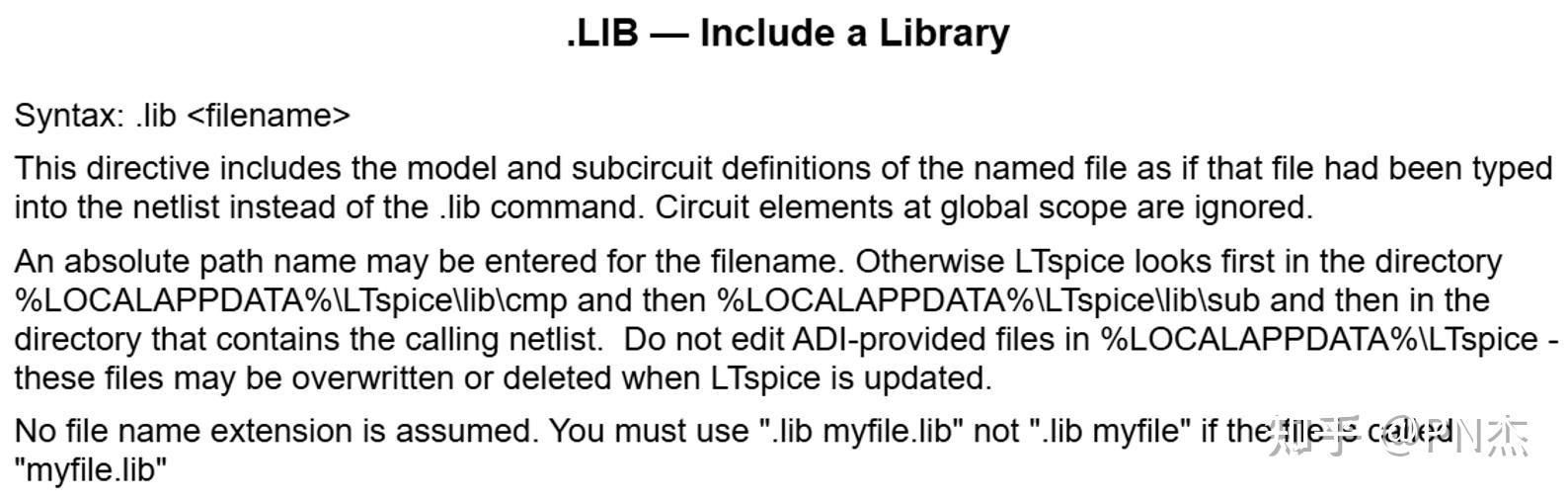 Ltspice导入模型指导手册 - 知乎