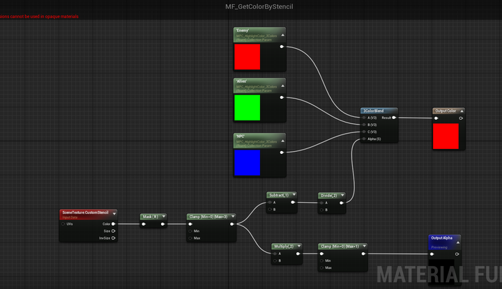 基于 PostProcess 的 UE4 描边方案与实现总结 - 知乎