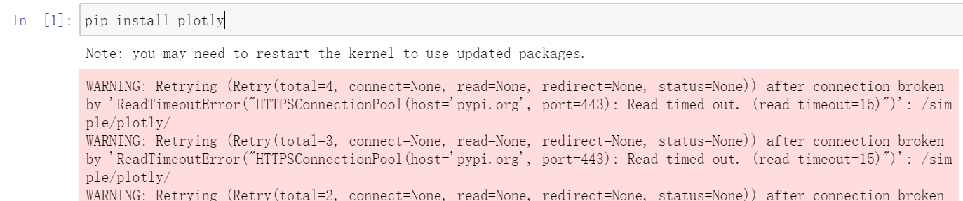 pip install plotly安装失败的解决办法 - 知乎