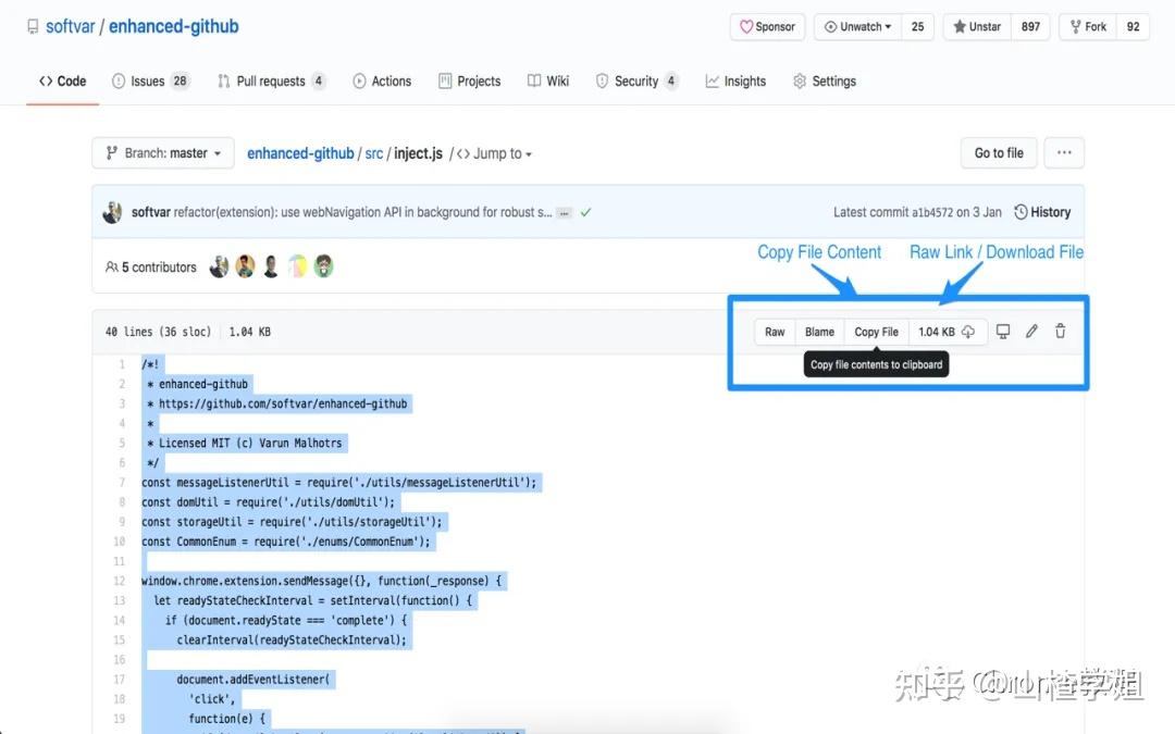 Chrome插件：告别繁琐操作！Enhanced GitHub让你的开发效率飙升 - 知乎