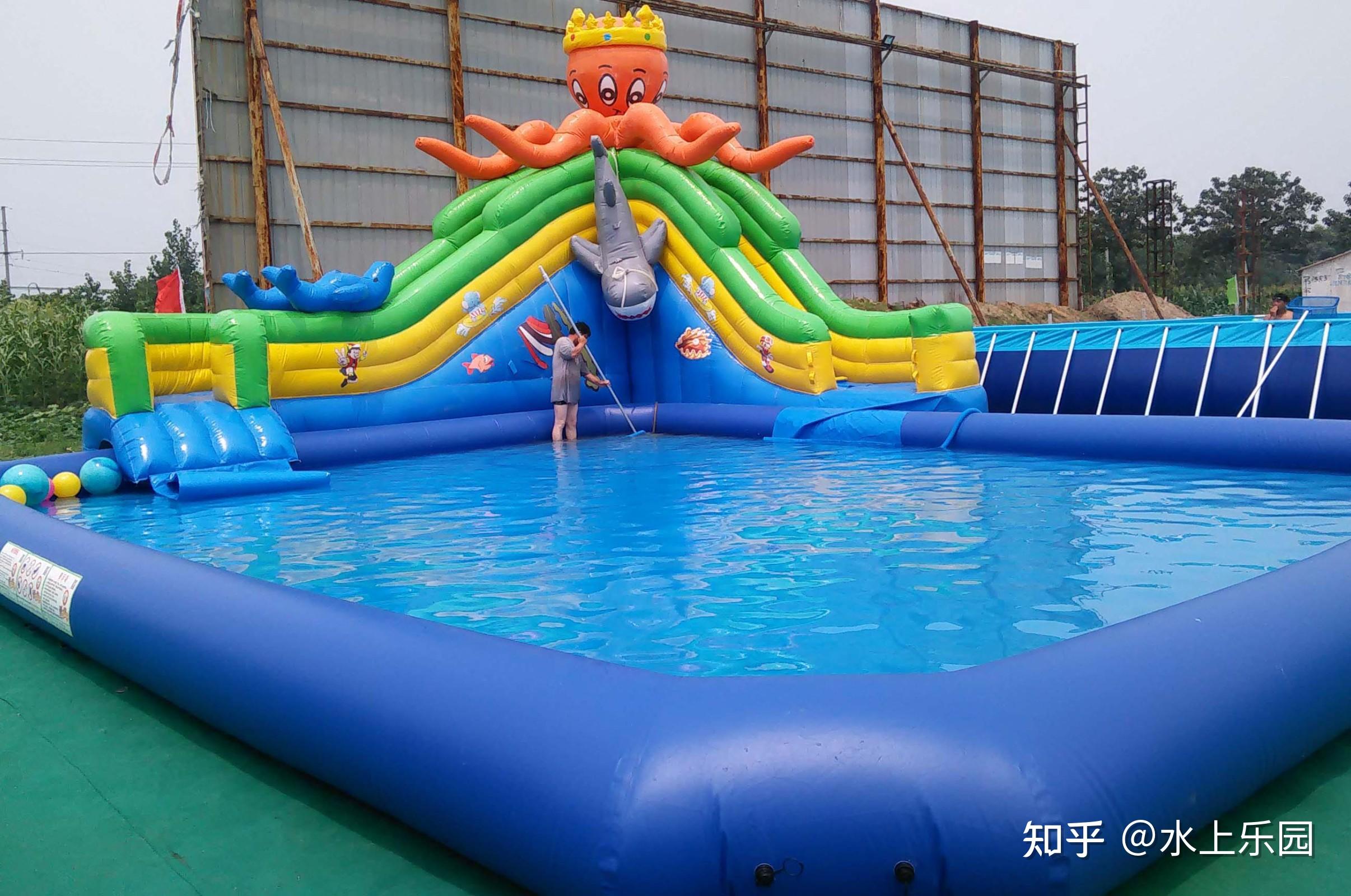 充气游泳池和支架游泳池有区别在做移动游乐园时间 - 知乎