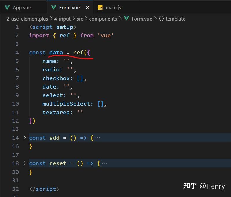 Vue3快速入门系列之:Element plus form表单示例 - 知乎