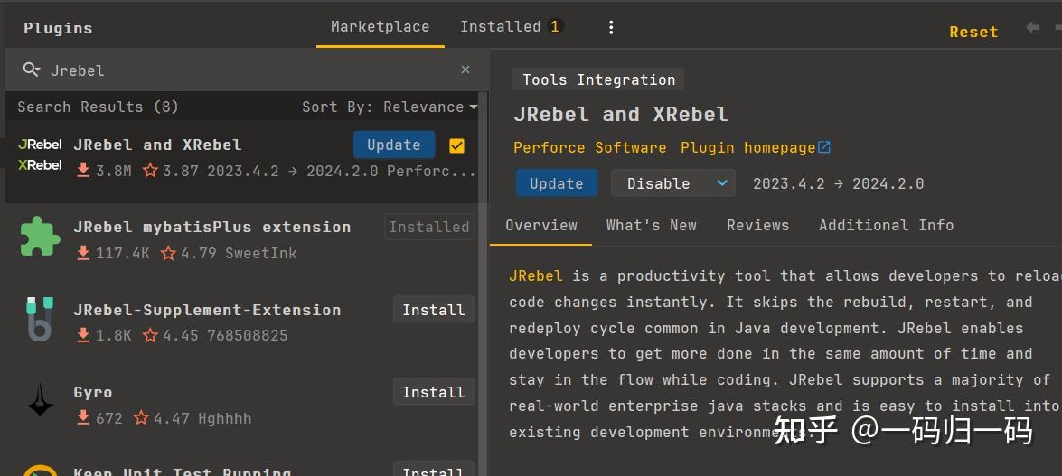JRebel and XRebel安装激活教程 - 知乎