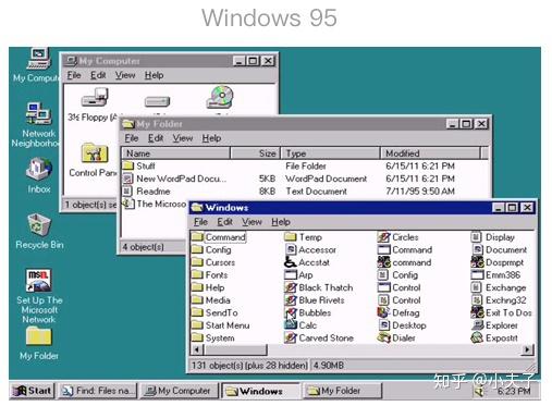 用一篇文章，带你回顾桌面GUI 的设计发展史 - 知乎