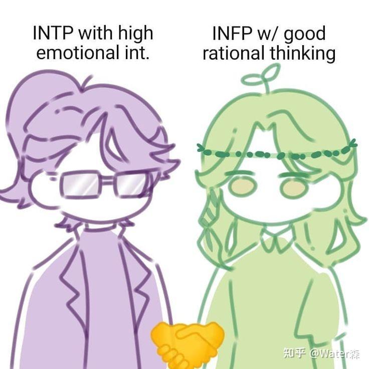 INTP和INFP对比：触碰心灵的不同方式 - 知乎