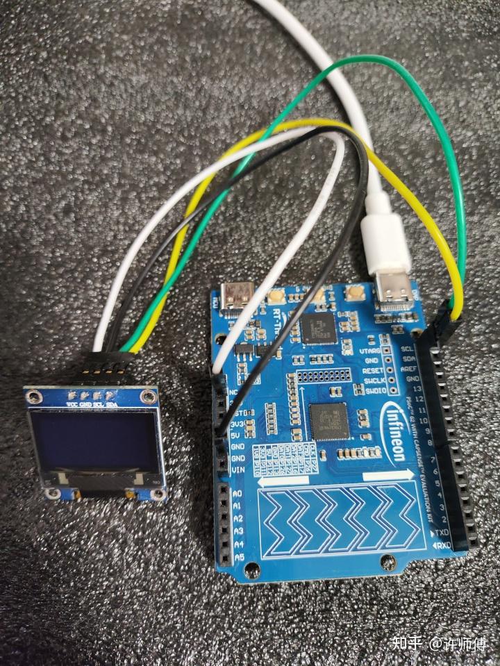 【英飞凌PSoC 6 RTT开发板试用】使用软件和硬件I2C点亮OLED屏，帧率从2FPS提升到51FPS - 知乎