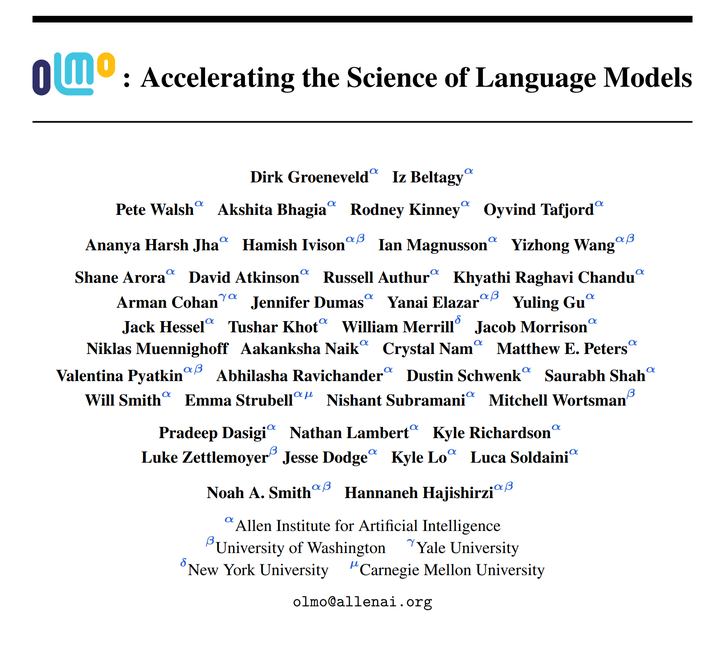 【LLM】OLMo：又一完全开源的LLM - 知乎