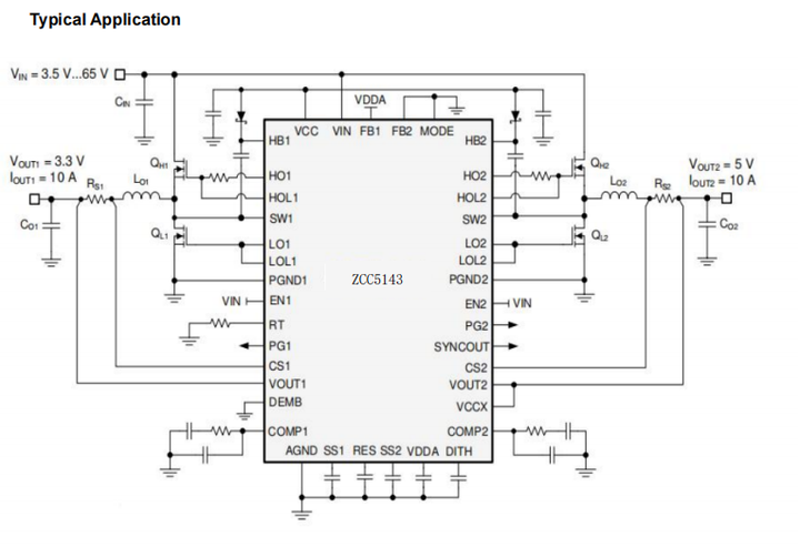 电子行业新“芯”突破：ZCC5143 同步降压控制器替代LM5143 - 知乎