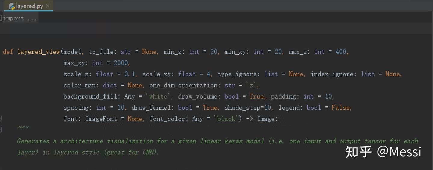 使用Visual Keras可视化网络结构图_Visualkeras - 知乎